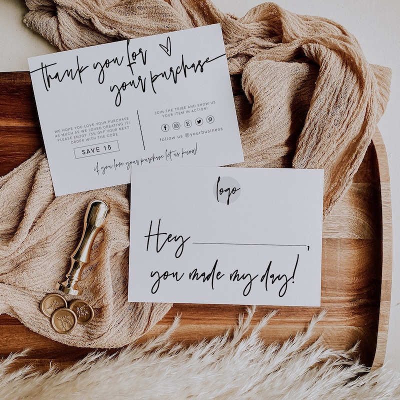 Thank You Packaging - Etsy