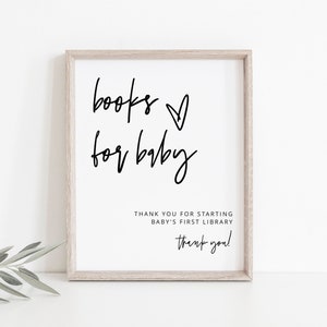 Minimalist Book for Baby Sign, Printable Baby Shower Book for Baby Sign ...