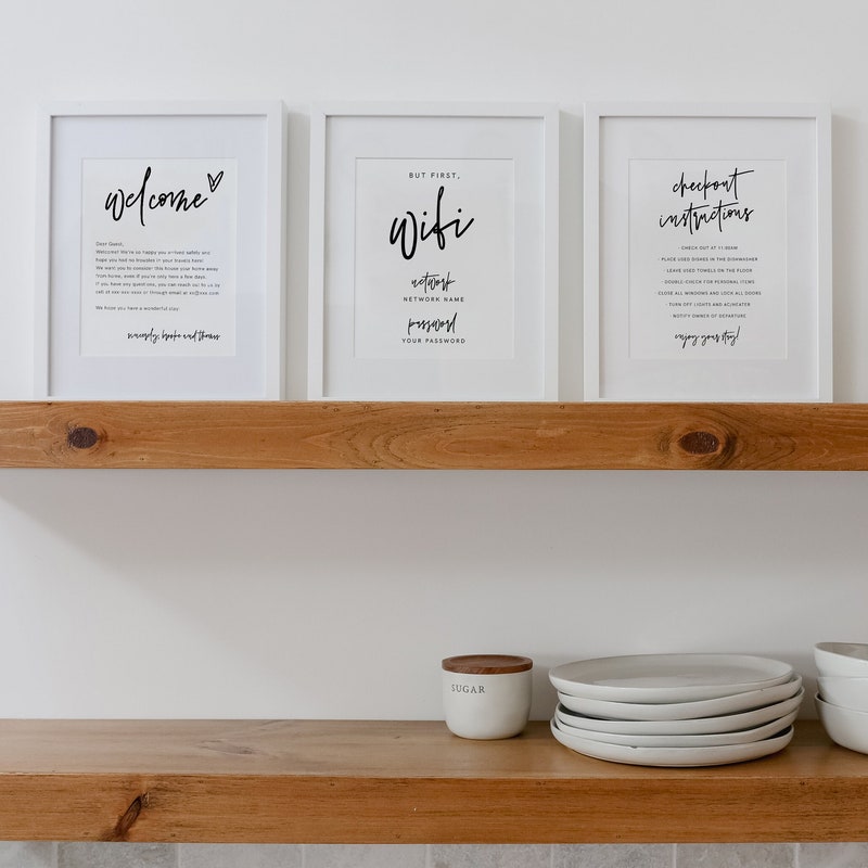 Airbnb Printable - Etsy