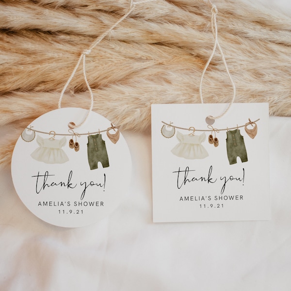Baby Clothes Tag - Etsy