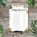 Celebrity Baby Names Game, Baby Shower Game, Safari Baby Shower ...