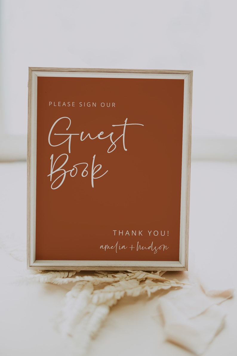 Please Sign Our Guestbook Sign Printable Sign Our Guestbook - Etsy