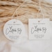 Editable Round Tags Instant Download, Custom Round Tag, Minimalist Tag ...
