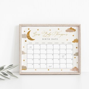 Baby Due Date Calendar Game, Guess Baby's Birthday, Baby Prediction ...
