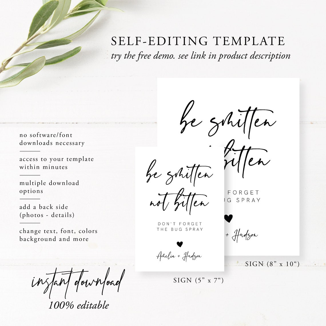 Bug Spray Sign Bug Spray Available Minimalist Outdoor - Etsy