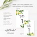 Lemon Table Number Card Template Citrus Table Number Lemon - Etsy