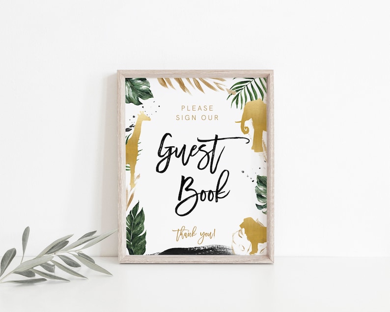 Please Sign Our Guestbook Sign Printable Sign Our Guestbook - Etsy