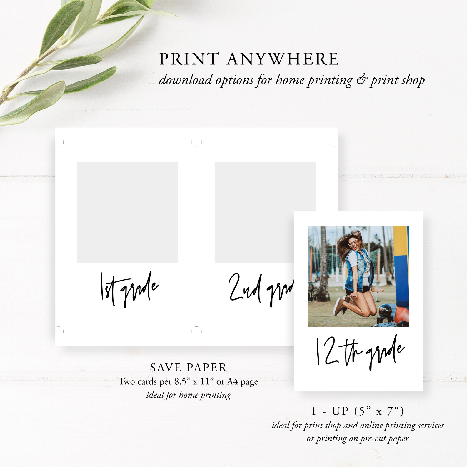 Graduation Photo Banner Middle School Graduation High School - Etsy