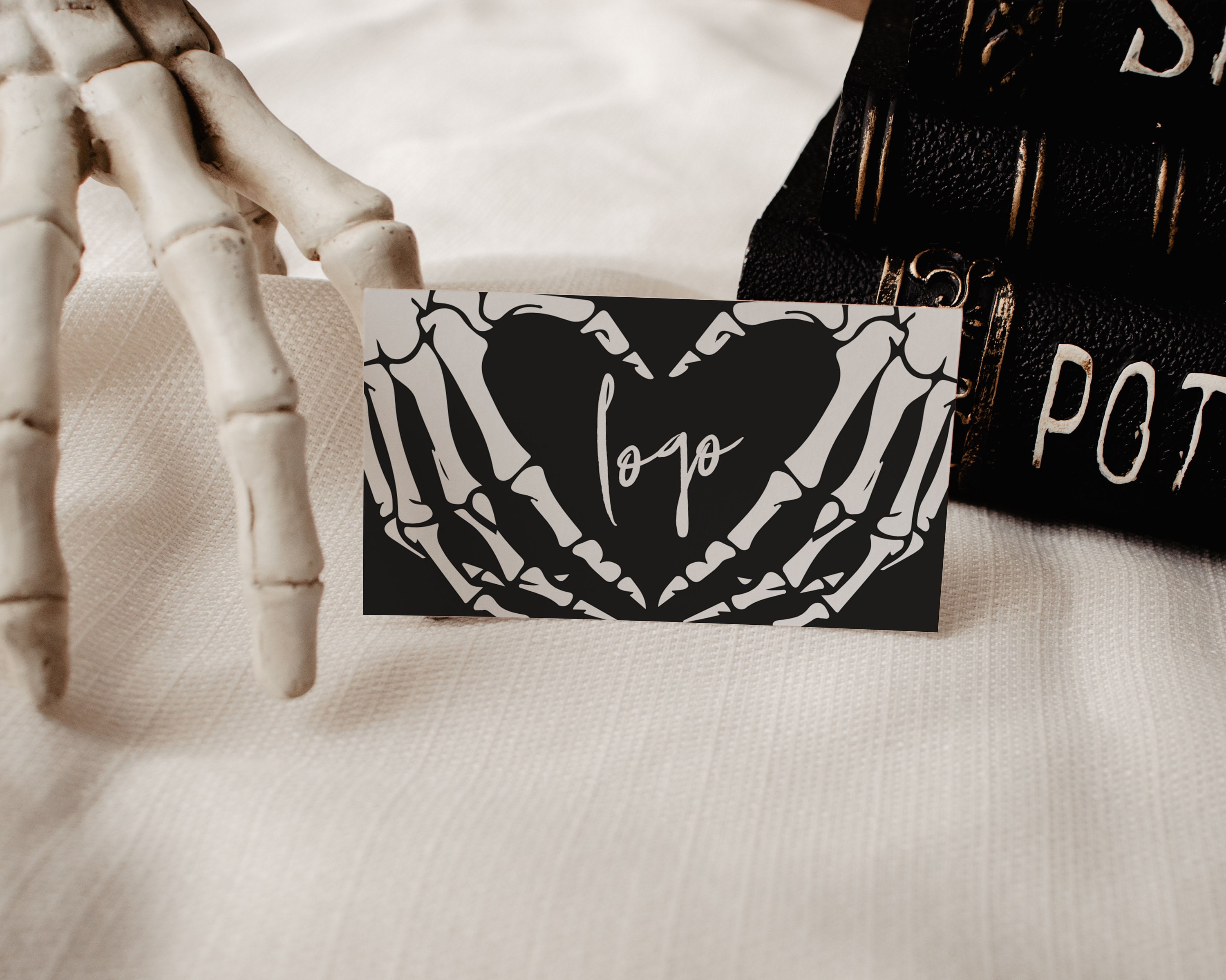 Business Card Template, Halloween Business Cards, Gothic Business Card ...