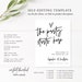 The Party Starts Here Sign, Printable Wedding Welcome Sign Download ...