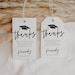 Graduation Favor Tag , Graduation Thank You Tag, Class of 2022 ...