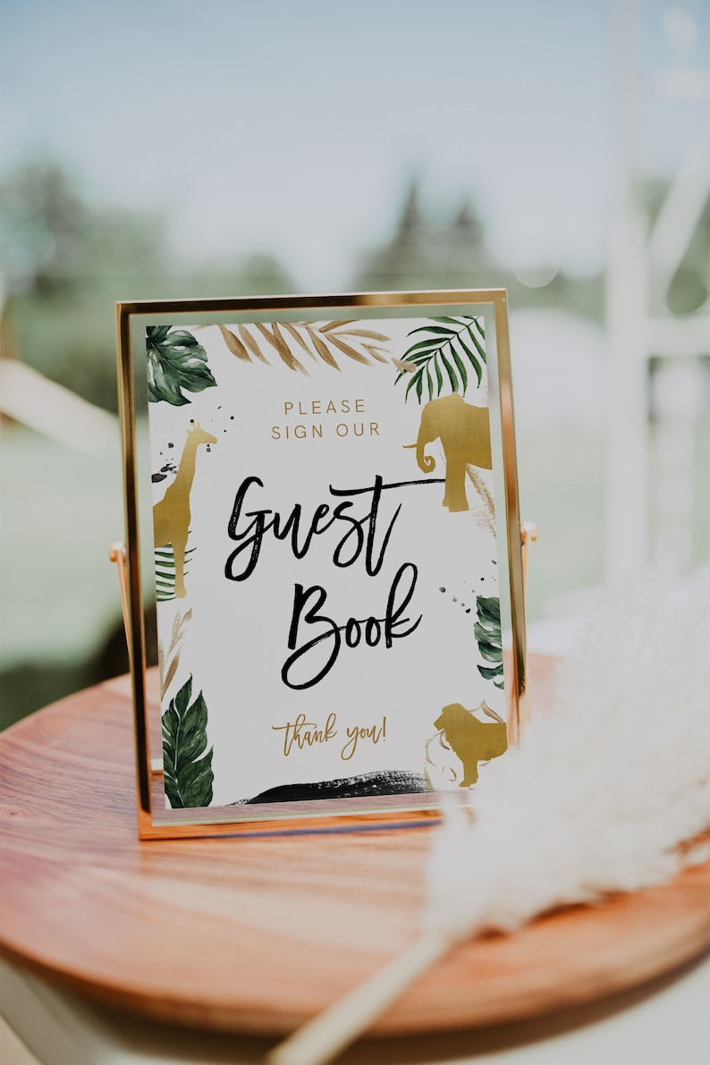 Please Sign Our Guestbook Sign Printable Sign Our Guestbook - Etsy