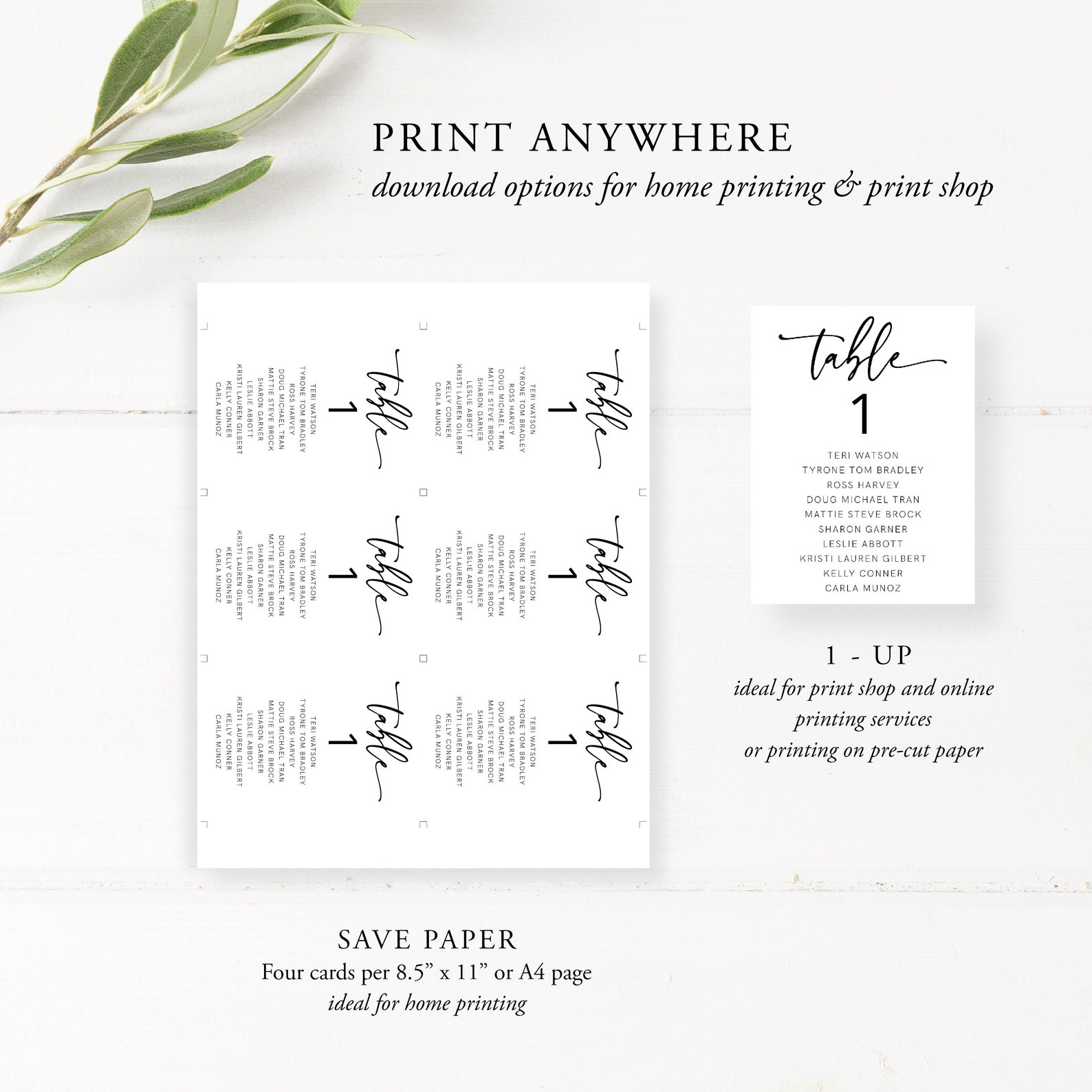 Seating Chart Wine Label, Modern Minimal Seating Chart, Editable ...