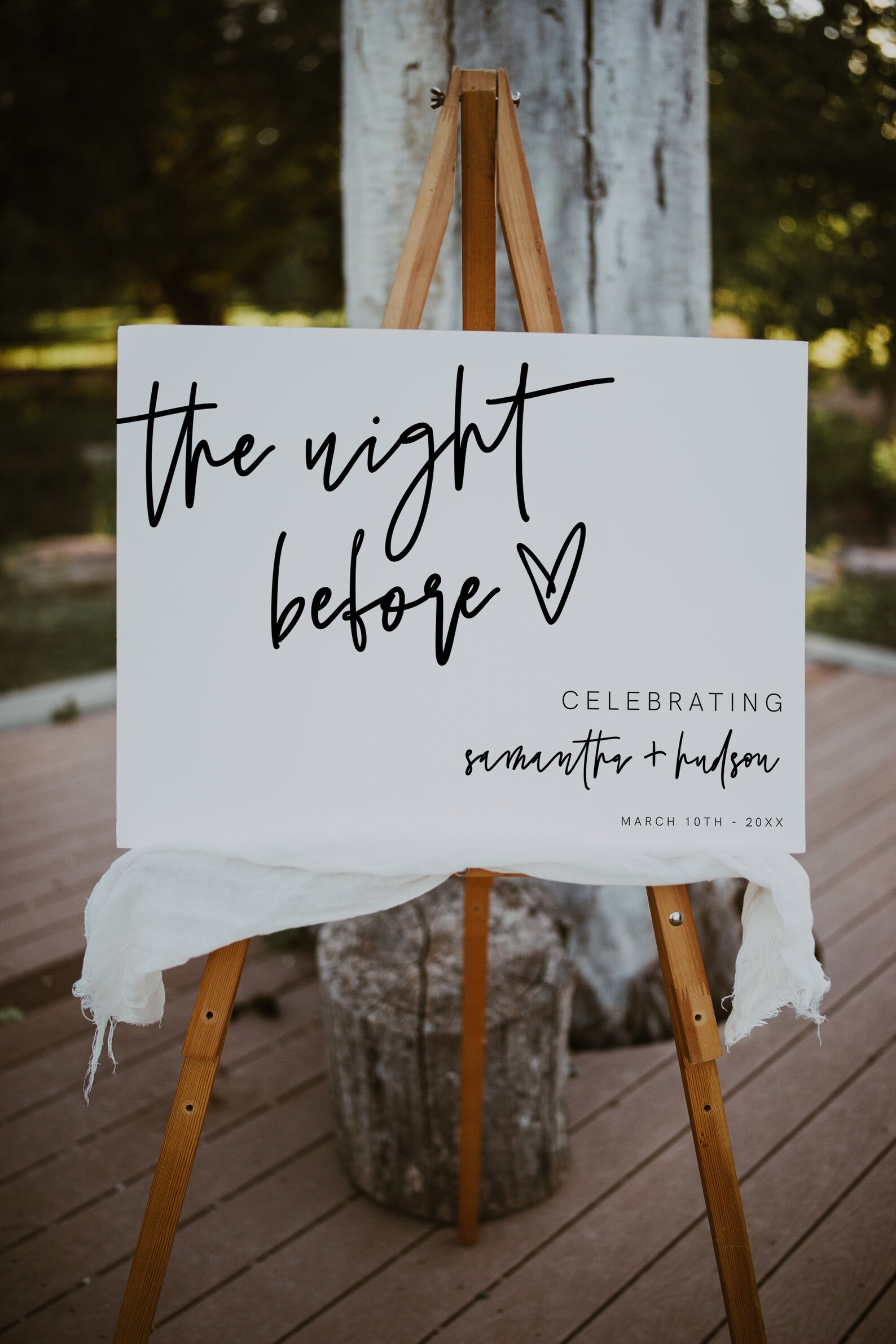 Modern Rehearsal Dinner Welcome Sign Template Modern - Etsy