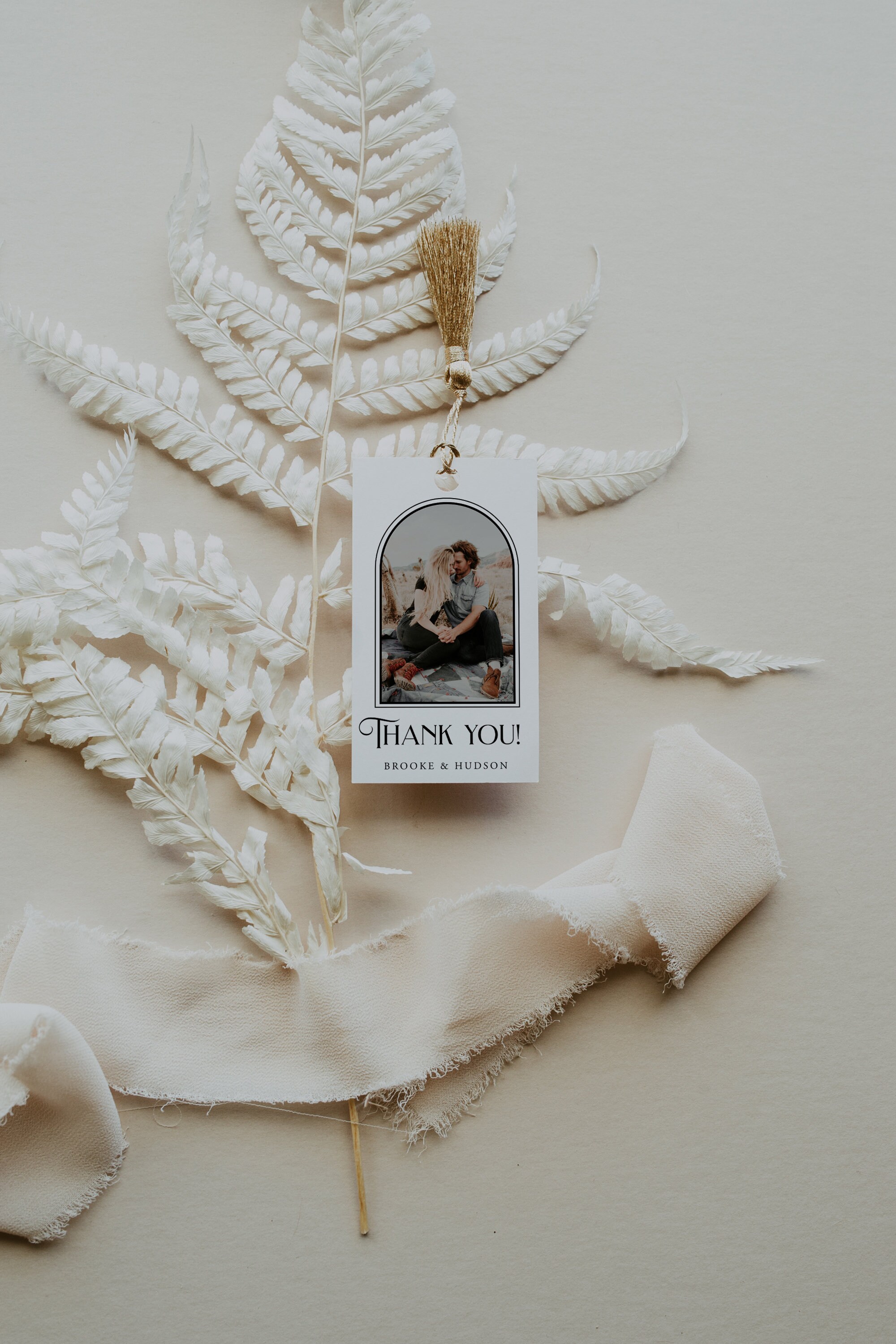 Photo Arch Favor Tag Template Arch Bridal Shower Photo Tag | Etsy