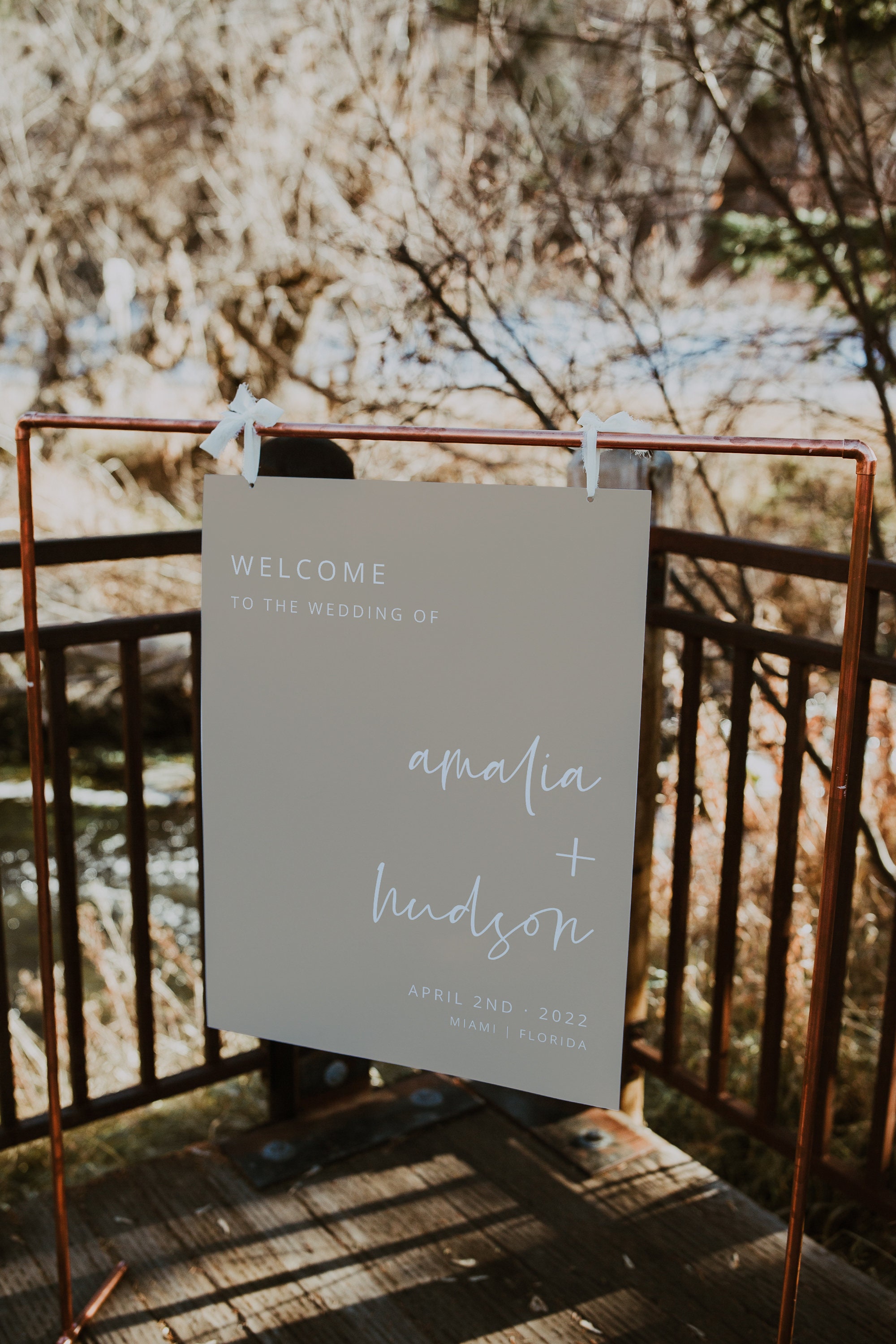 Boho Welcome Sign Template Boho Wedding Beige Earth Tone | Etsy