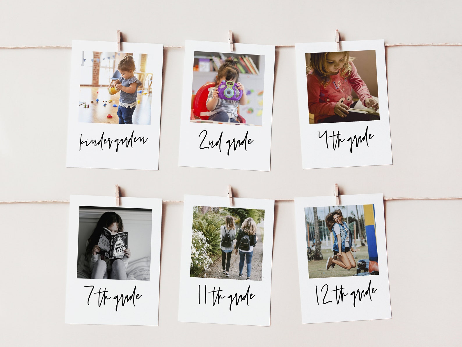 Graduation Photo Banner Middle School Graduation High School - Etsy