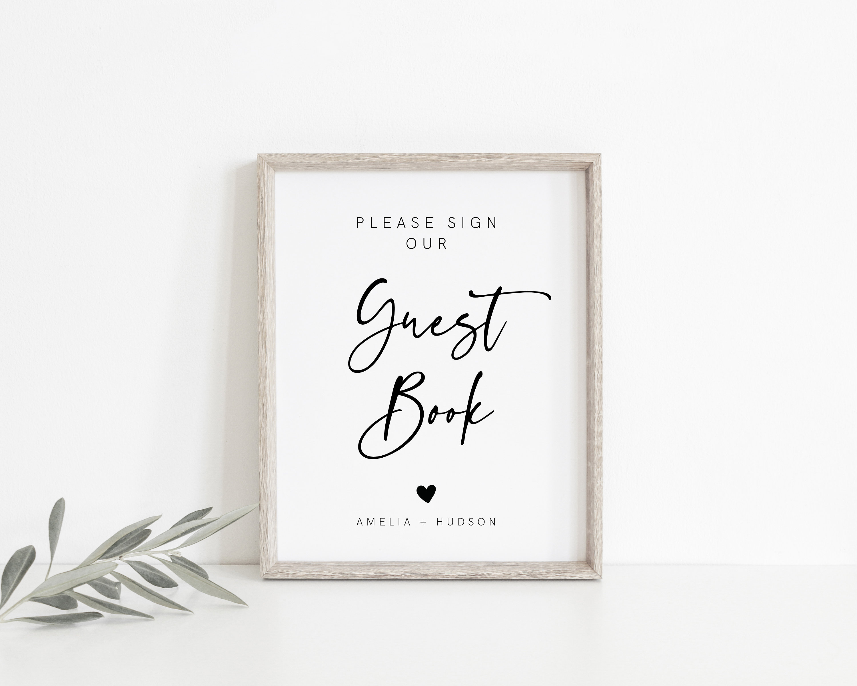 Please Sign Our Guestbook Sign Printable Sign Our Guestbook - Etsy