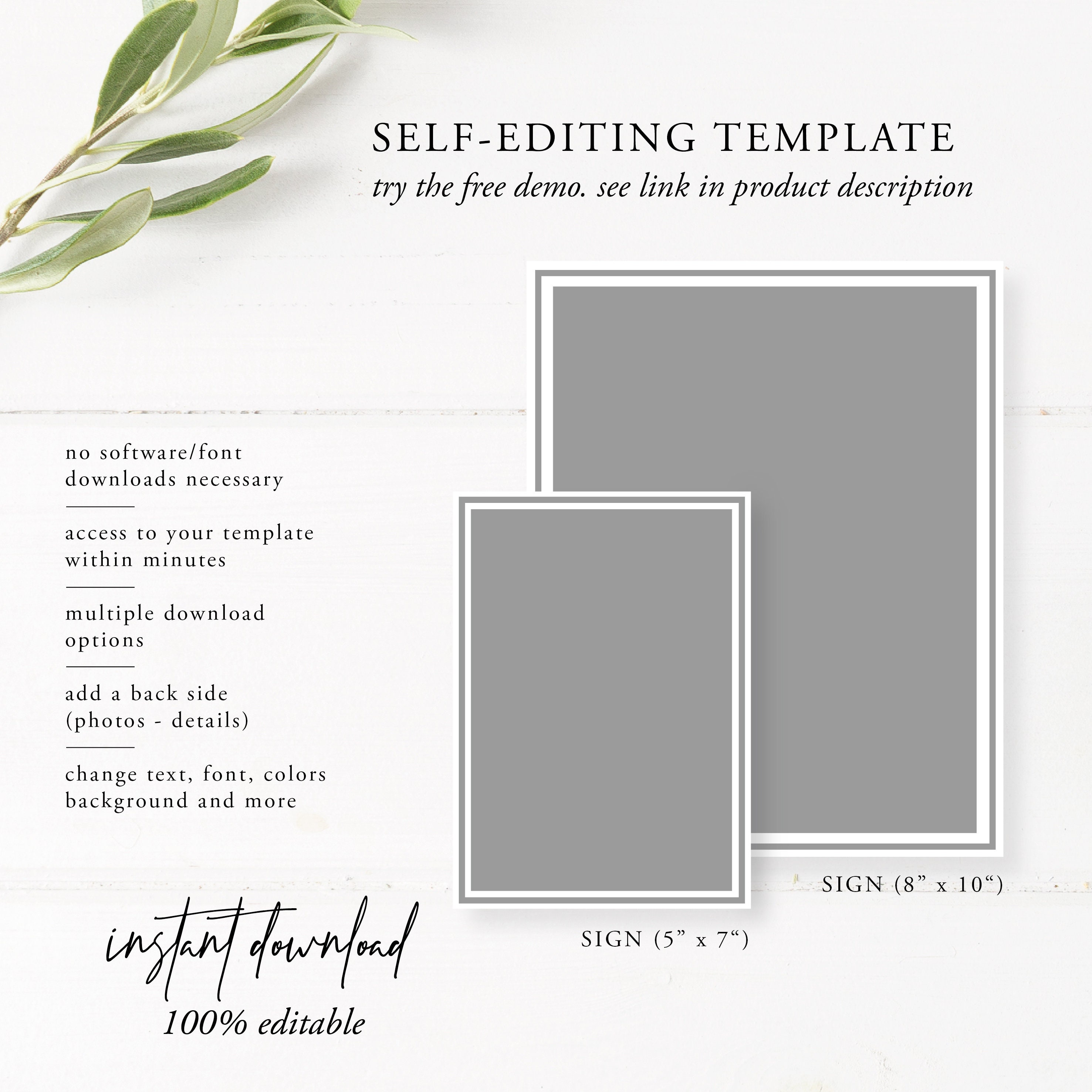 Gender Neutral Baby Shower Custom Sign Template, Clothes Baby Shower ...