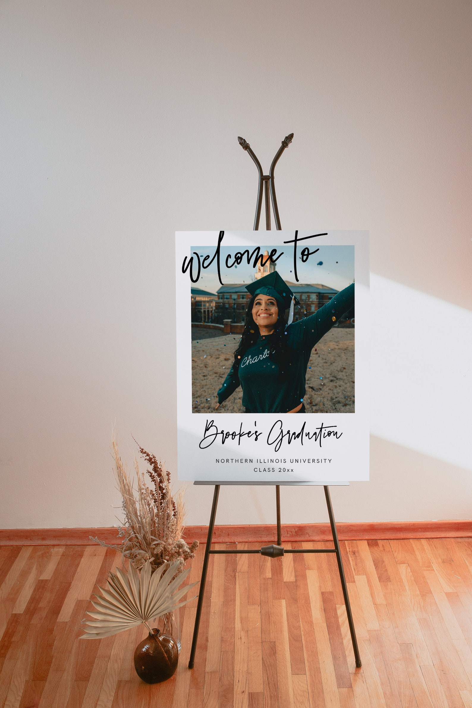 Graduation Welcome Sign Template Photo Graduation Poster - Etsy