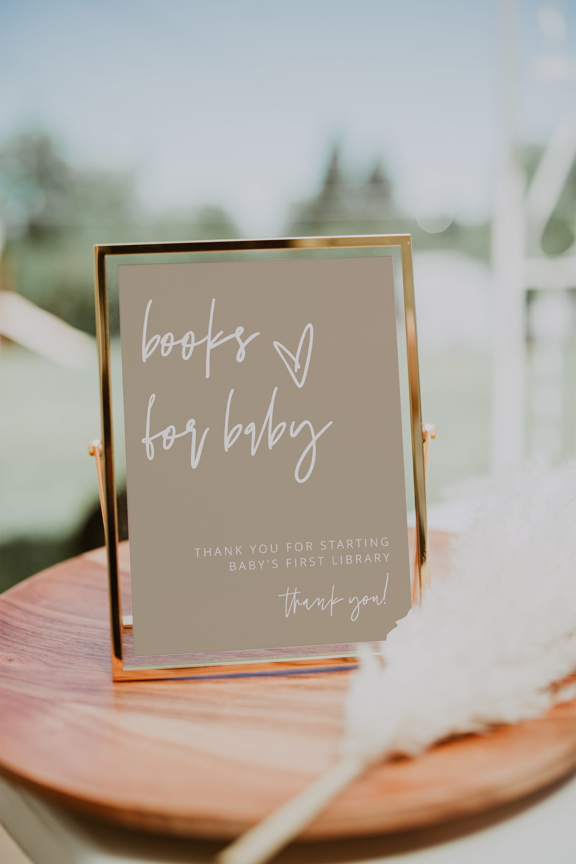 Minimalist Book for Baby Sign, Printable Baby Shower Book for Baby Sign ...