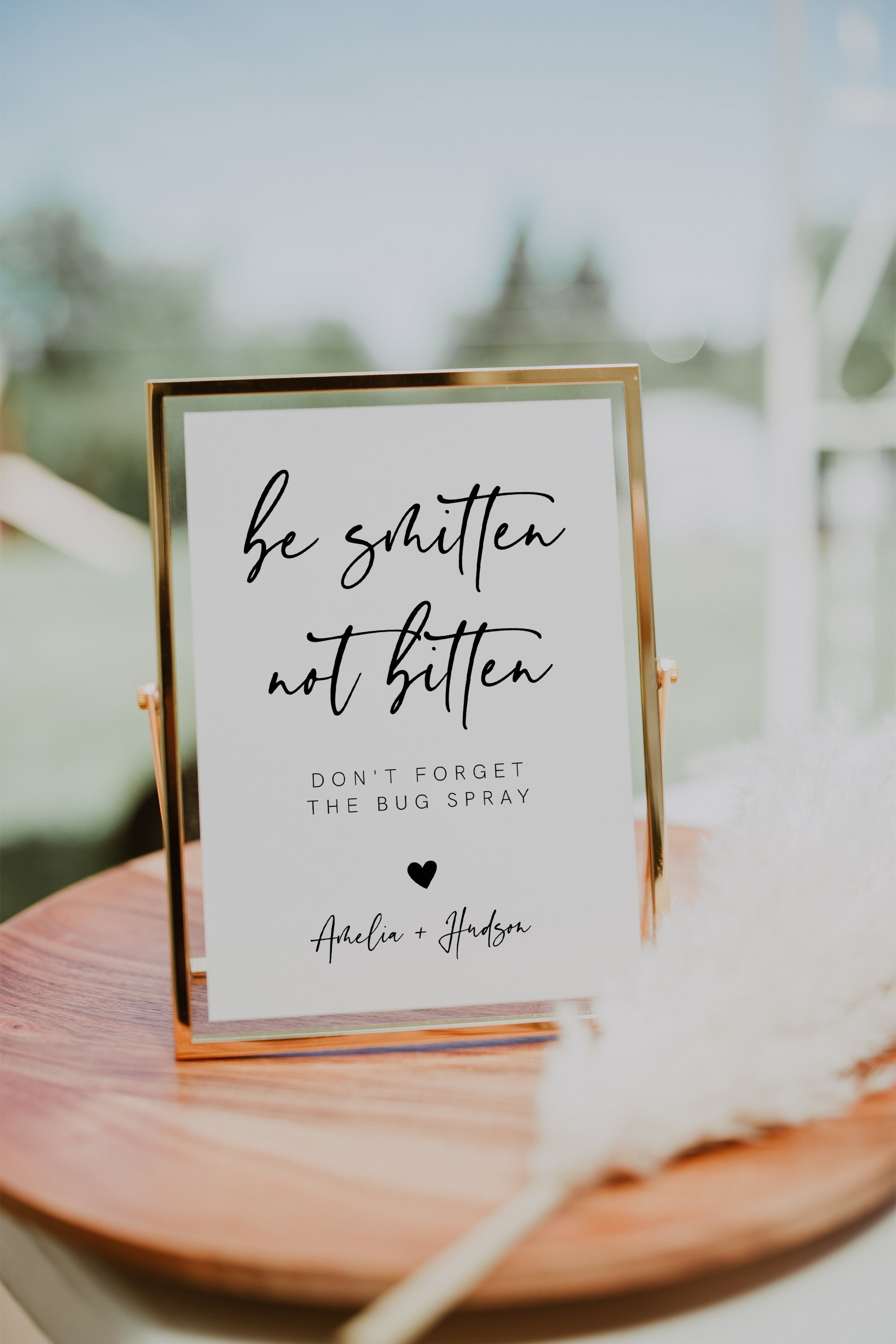 Wedding mosquito repellent | Beachweddingtips.com
