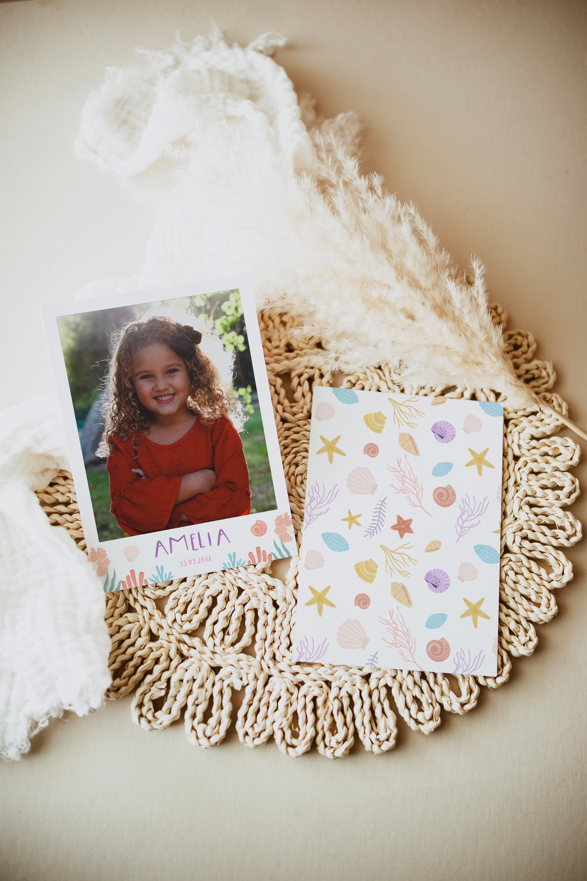 Sea Shell Invitation Template Shellabration Party Invitation Sea Shells ...
