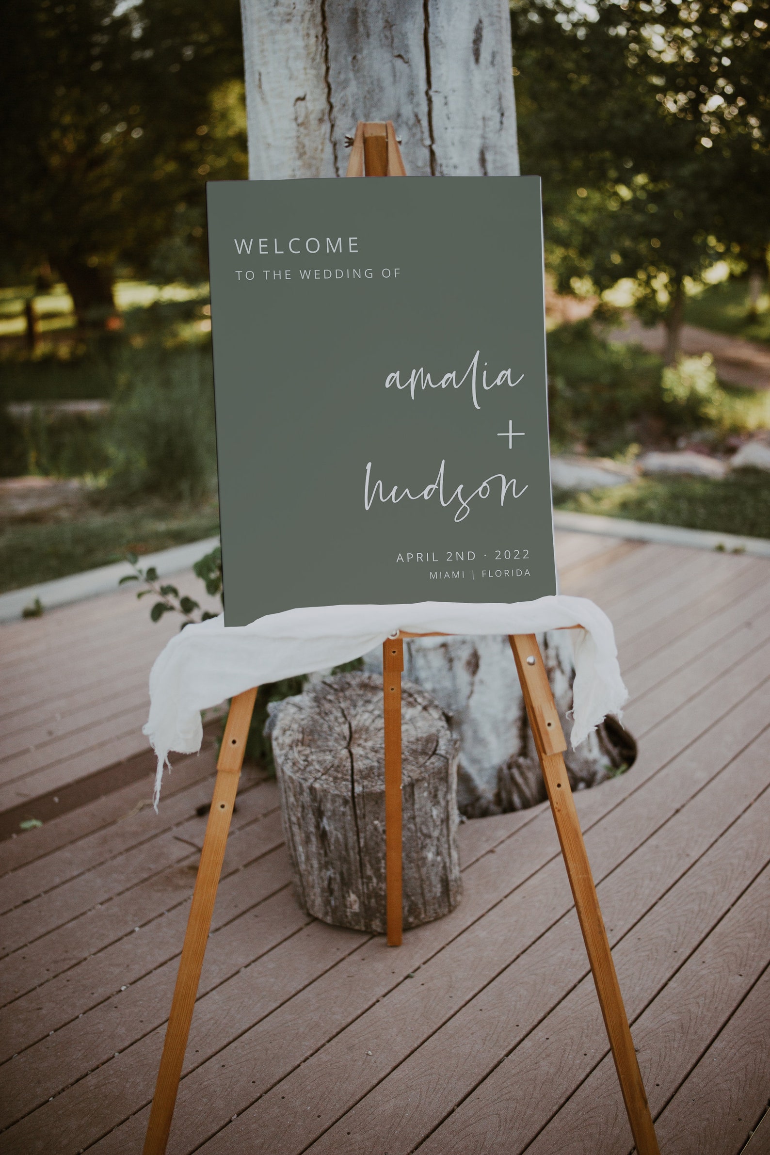 Boho Welcome Sign Template, Boho Wedding, Sage Green Terracota, Rust ...