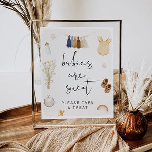 Baby Shower Sign Bundle, Clothes Baby Shower, Girl Baby Shower, 5x7 ...