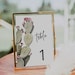 Cactus Table Number Card Template Cactus Wedding Table - Etsy