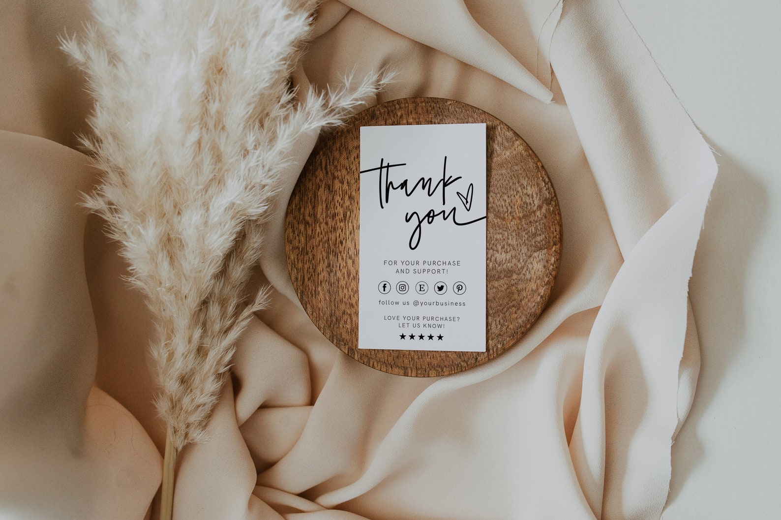 Modern Small Business Tag Business Tag Product Tag - Etsy