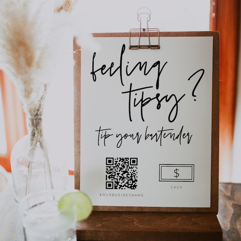 Bartender Sign - Etsy