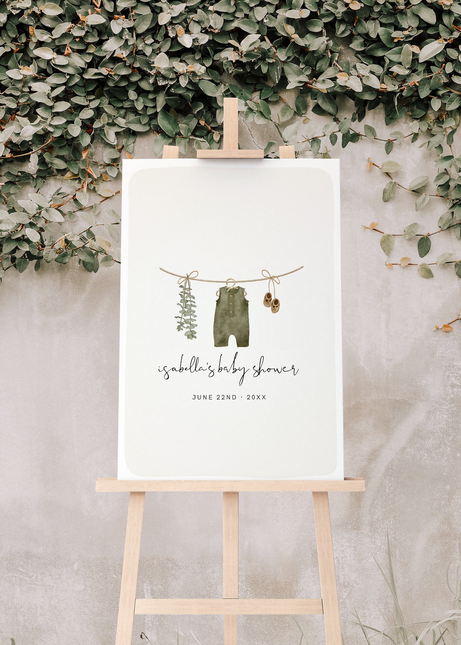 Baby Shower Signature Board Template Boy Baby Shower - Etsy