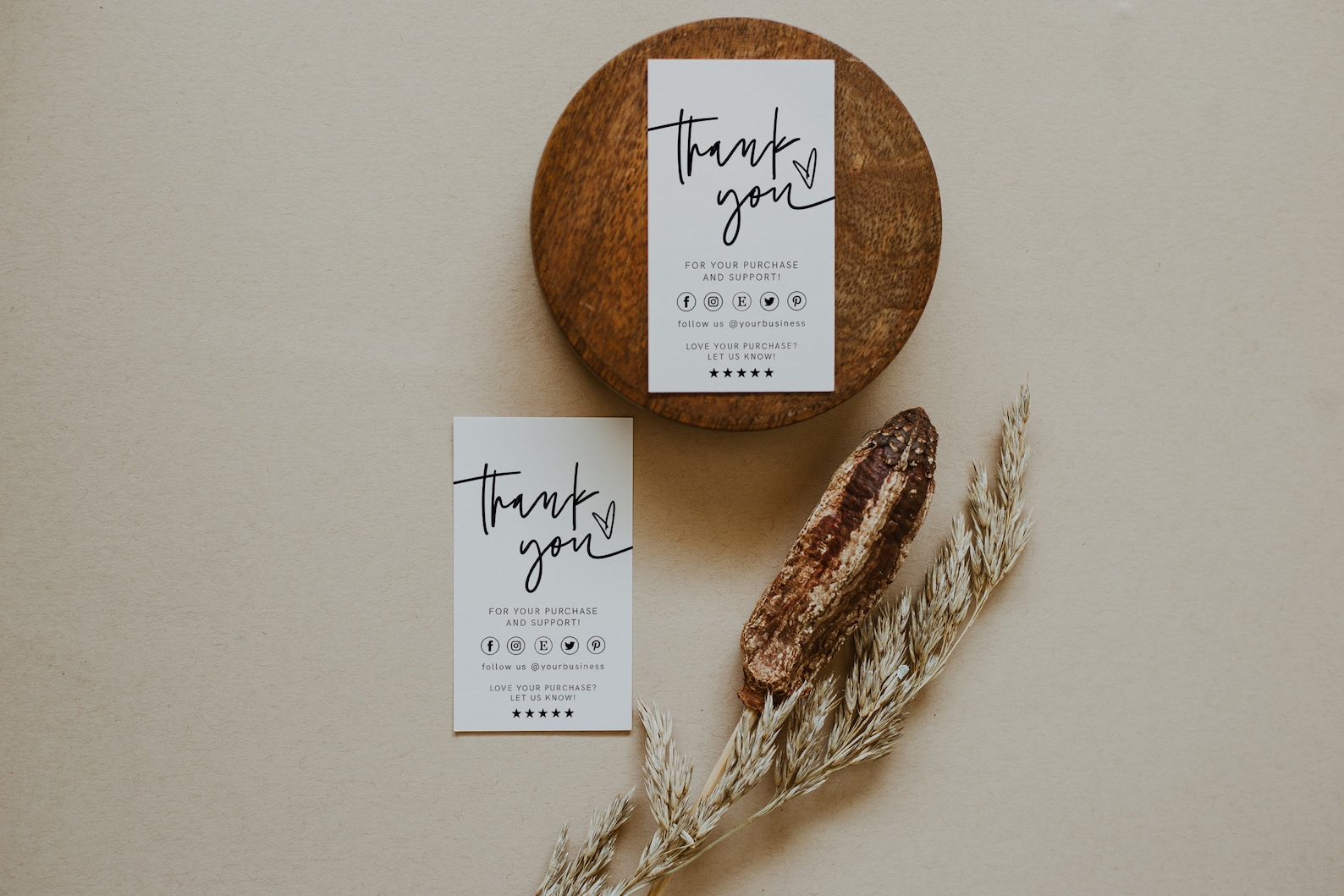 Modern Small Business Tag Business Tag Product Tag - Etsy