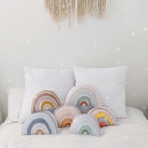Rainbow, Nursery Pillow, Rainbow Baby, Rainbow Baby Nursery ...