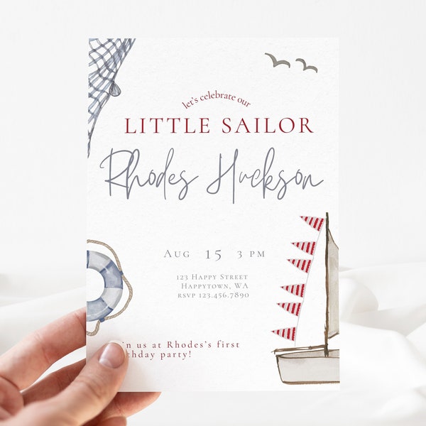 Sailboat Party - Etsy