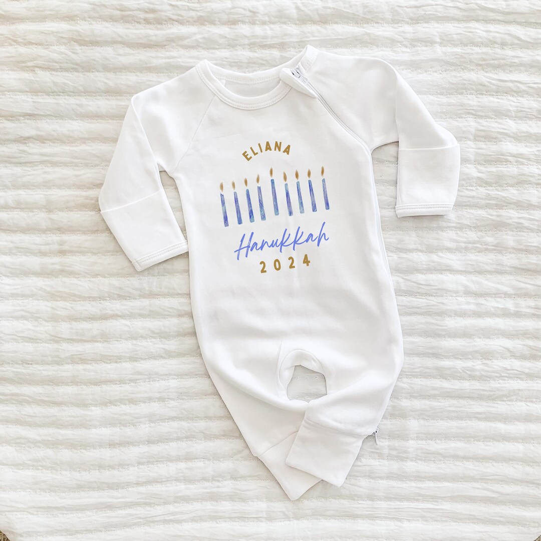 Hanukkah Kids Outfit, Baby First Hanukkah, Kids Chanukah Sweatshirt ...
