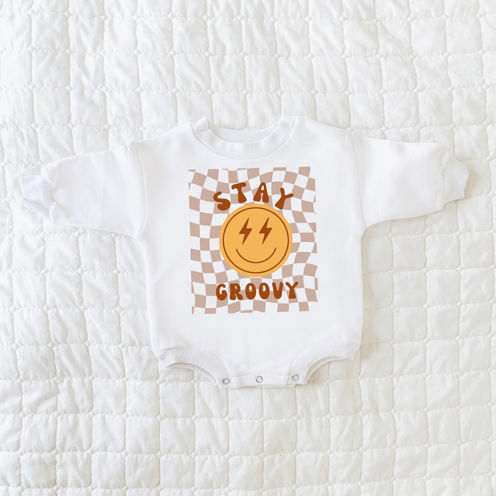 Groovy Baby Shirt, Stay Groovy, Retro Hippie Baby Outfit, New Baby Gift ...