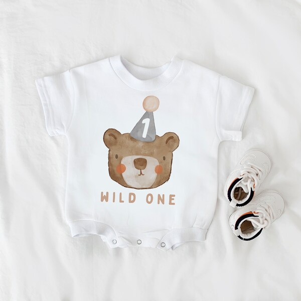Wild One Bear - Etsy