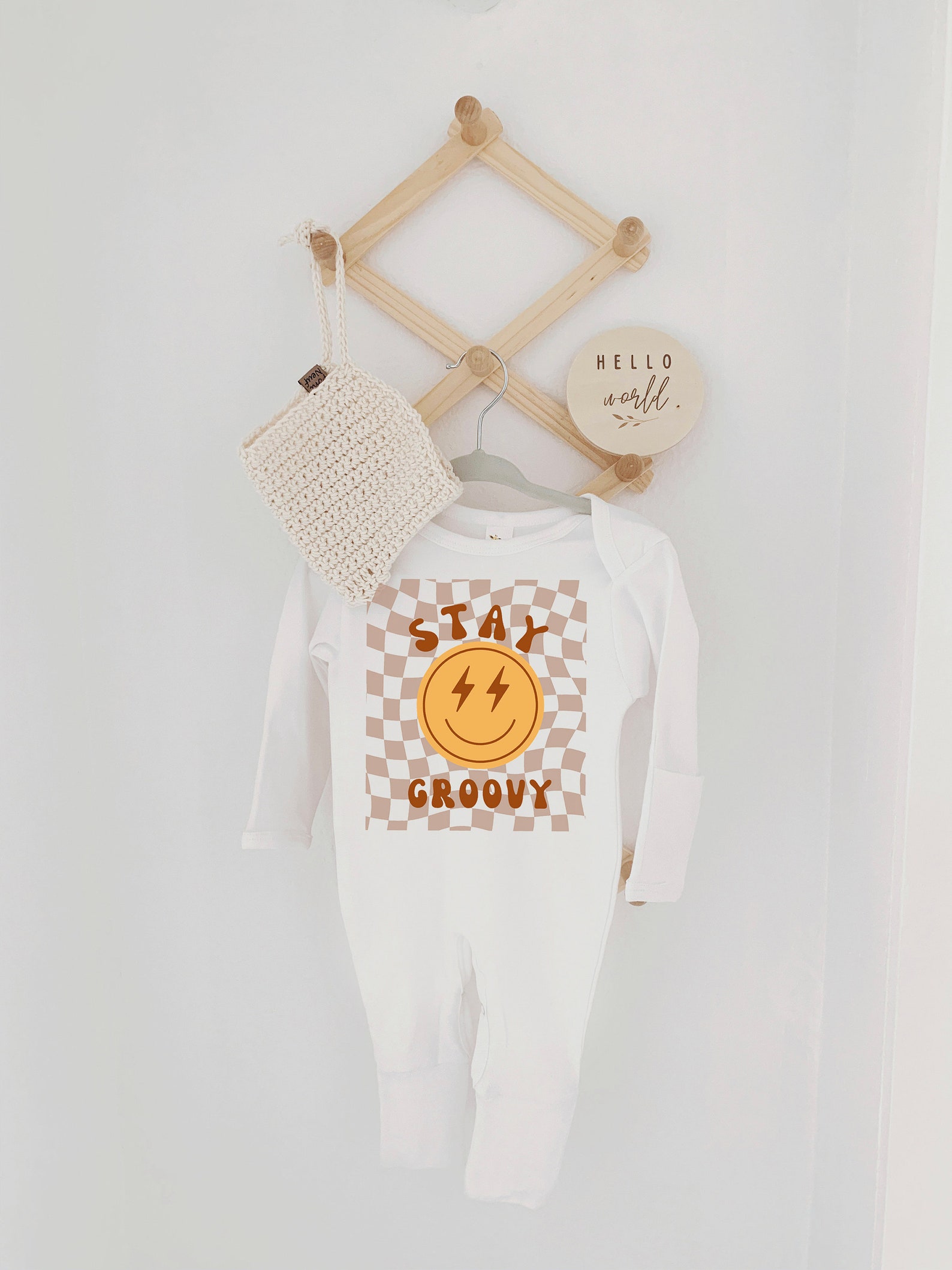 Groovy Baby Shirt, Stay Groovy, Retro Hippie Baby Outfit, New Baby Gift ...