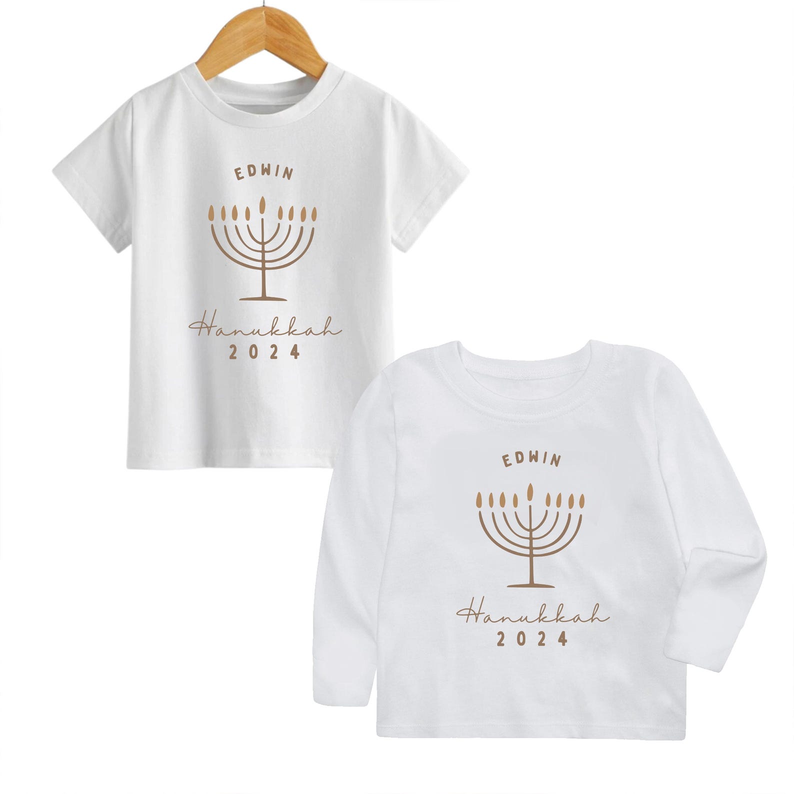 Hanukkah Kids Outfit, Baby First Hanukkah, Kids Chanukah Sweatshirt ...