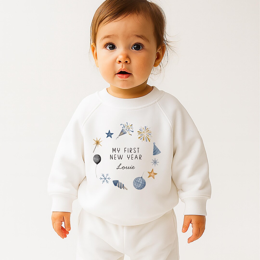 Baby First New Year, First New Years, Baby New Years Outfit, New Year ...