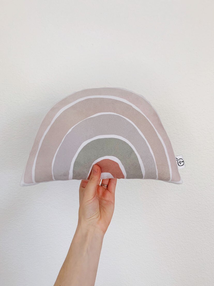 Rainbow Nursery Pillow Rainbow Baby Rainbow Baby Nursery | Etsy