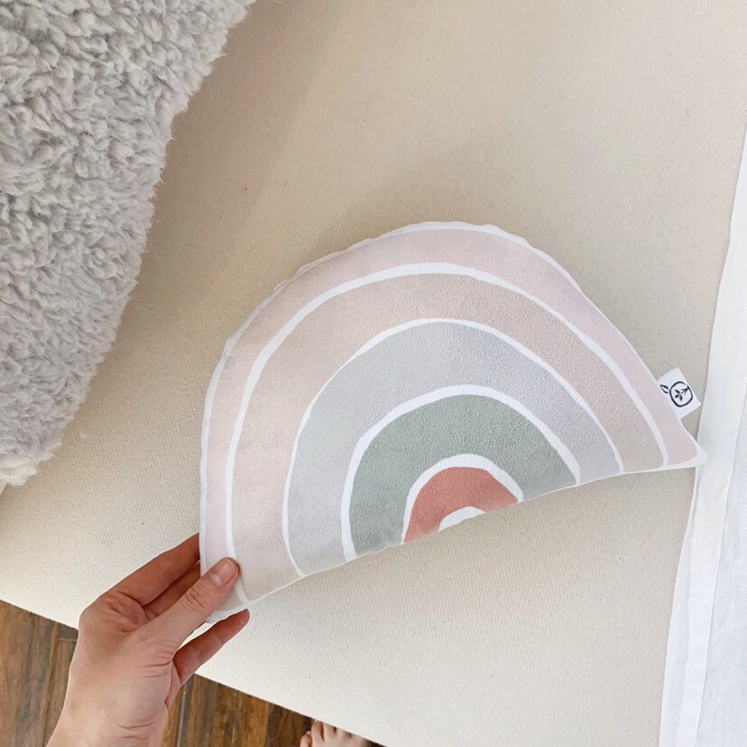 Rainbow Nursery Pillow Rainbow Baby Rainbow Baby Nursery | Etsy