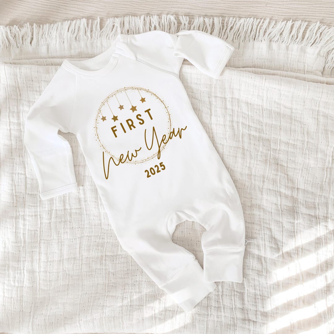 Baby First New Year, First New Years, Baby New Years Outfit, New Year ...