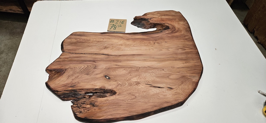 Old Growth Redwood Root Live Edge Slab W/light Burned Edges. - Etsy
