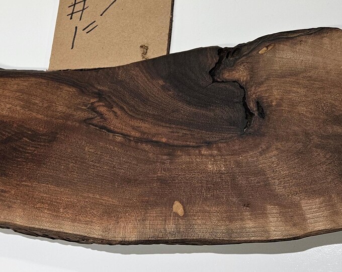 Black Walnut Super Unique Stump Root Burl Slab, Super Character ...