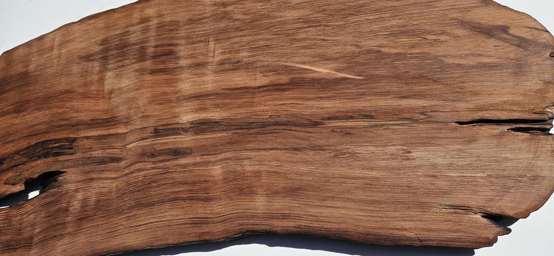 Old Growth Redwood Root Live Edge Slab W/light Burned Edges. - Etsy
