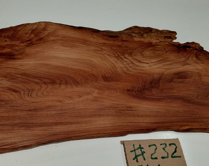 Old Growth Redwood Root Live Edge Slab W/light Burned Edges, Organic ...