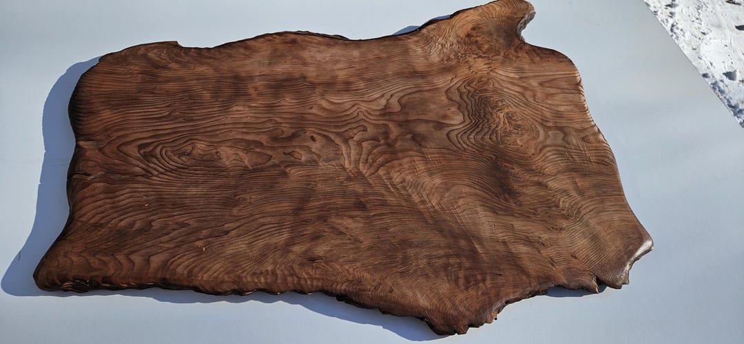 Old Growth Redwood Root Live Edge Slab W/burned Edges, Table Top, Wall ...